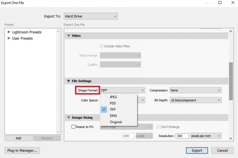 Best Lightroom Export Settings for Printing - Shiny Prints Blog